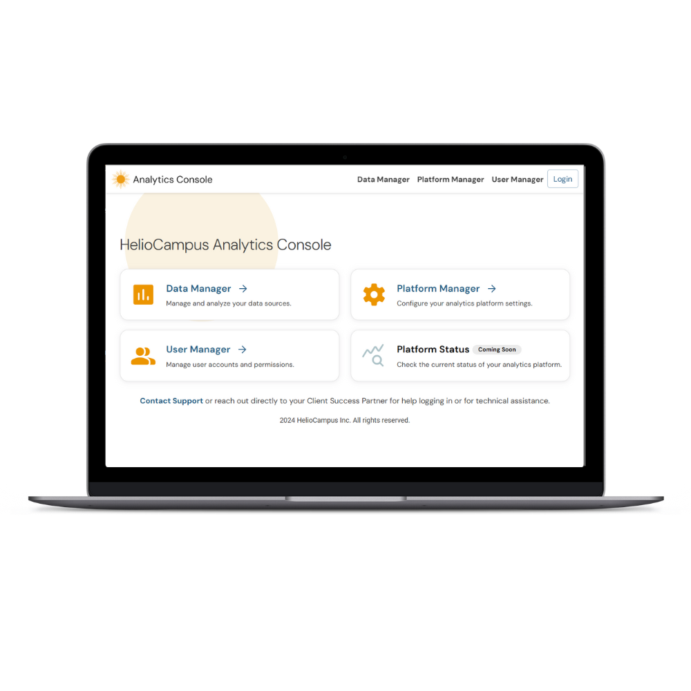 Analytics Console | HelioCampus